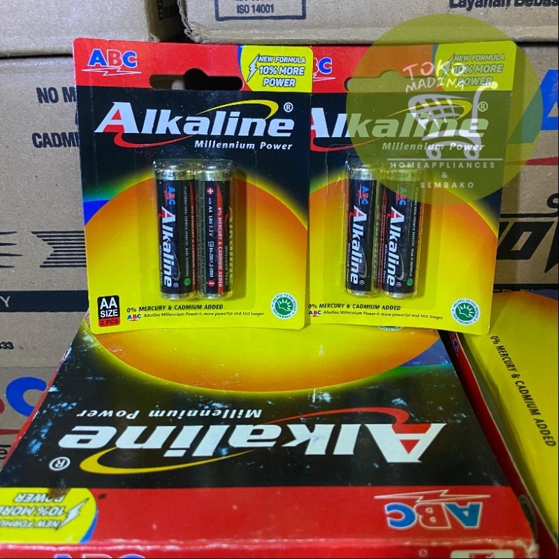 Jual Baterai ABC Alkaline LR6 2B | Baterai ABC Alkaline A2 isi 2 ...