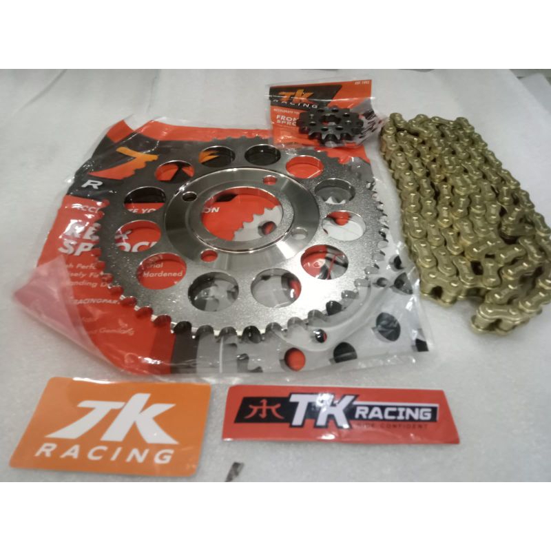 Jual GEAR SET / GIR SET TK RACING UNTUK MOTOR MEGAPRO NEW / MEGA PRO / TIGER / CBR 150R / SONIC ...