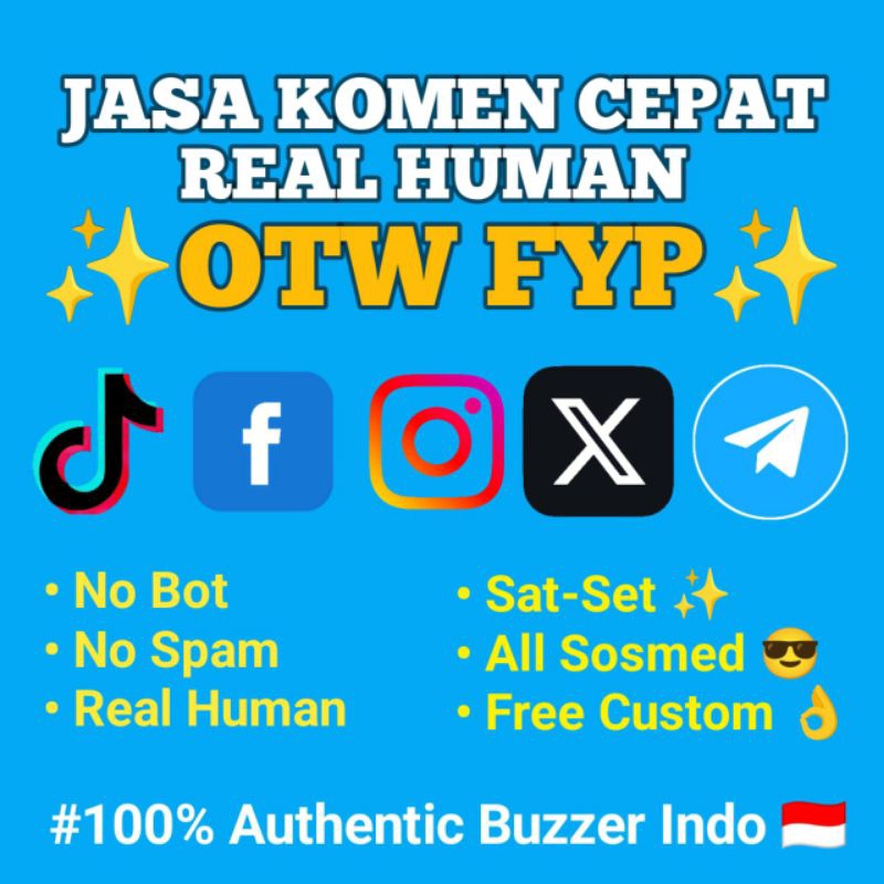 Jual Layanan komen Tiktok Layanan Komen Instagram Layanan Komen Telegram Layanan Komen Facebook ...