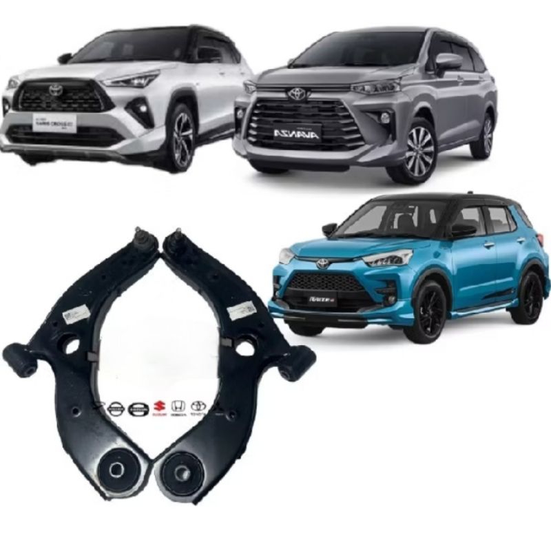 Jual Lower arm set all new avanza 2022 Raize rocky Yaris croos genuine ...