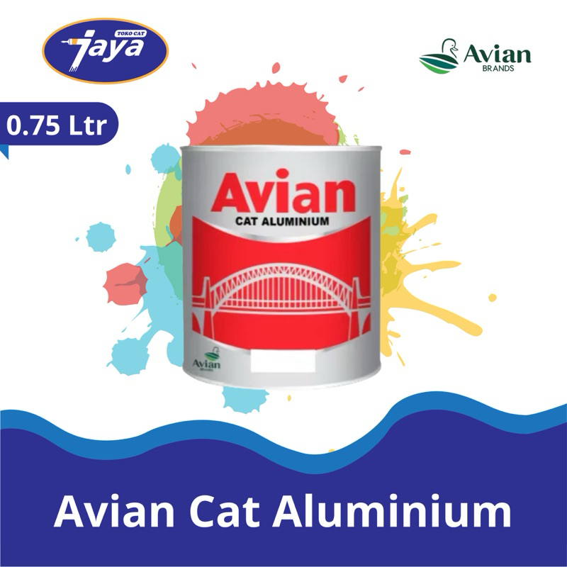 Jual CAT AVIAN SILVER Cat Aluminium 1KG 1 Kg 100% ORIGINAL | Shopee ...