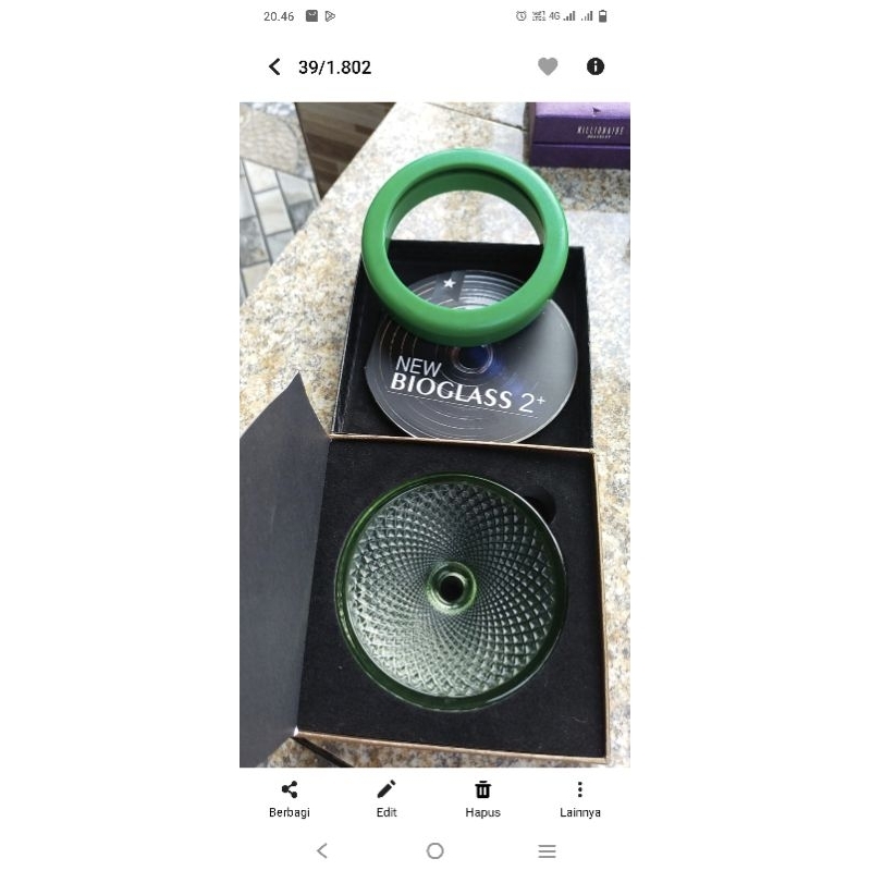 Jual Bioglas DS 10 cm Free karet ORI mci (PL lengkap box) | Shopee ...