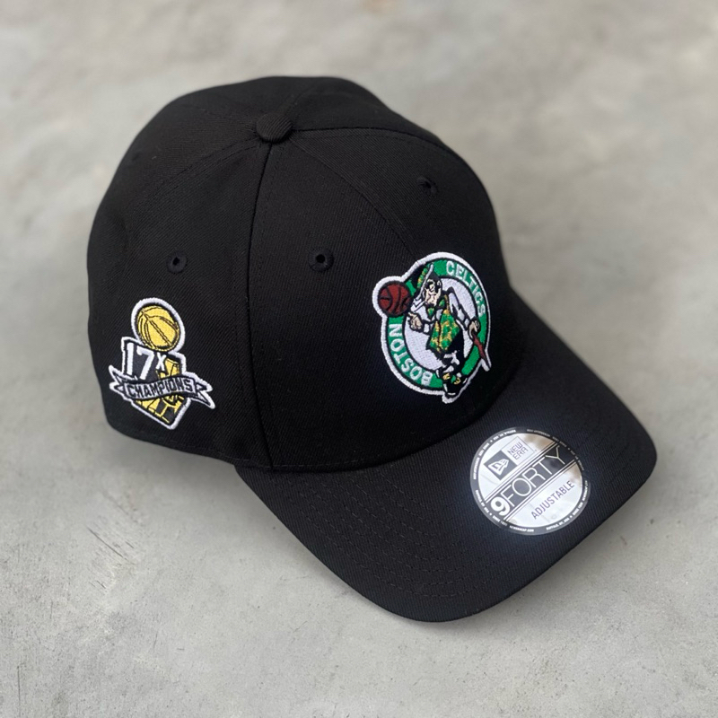 Jual Topi New Era 9Forty Boston Celtics NBA Champions Cap Black ...