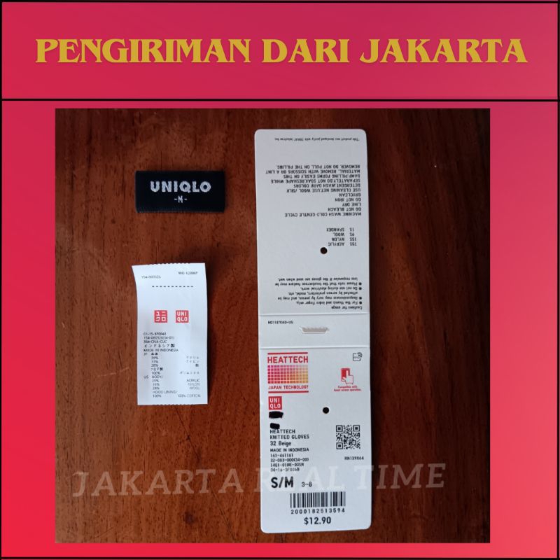 Jual uniqlo tag label RFID Garment | Shopee Indonesia