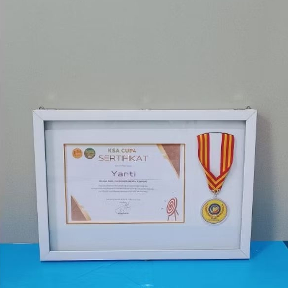 Jual Frame 3D Sertifikat A4/A5 Dan Medali/ Bingkai Sertifikat/ Piagam ...