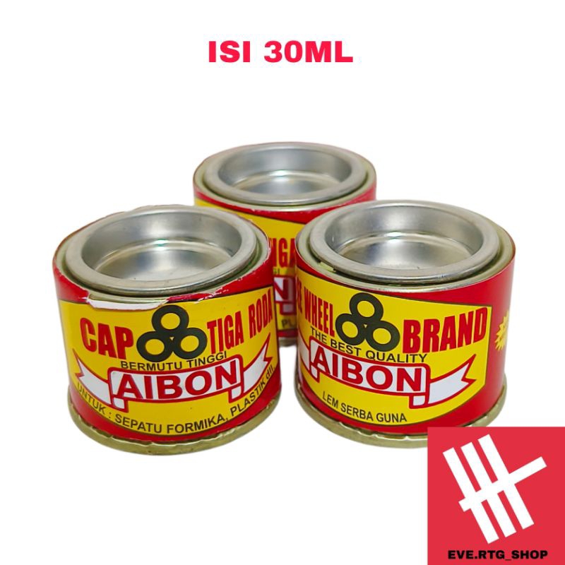 Jual Lem Aibon 30ml Cap Tiga Roda Lem Formika Plastik | Shopee Indonesia