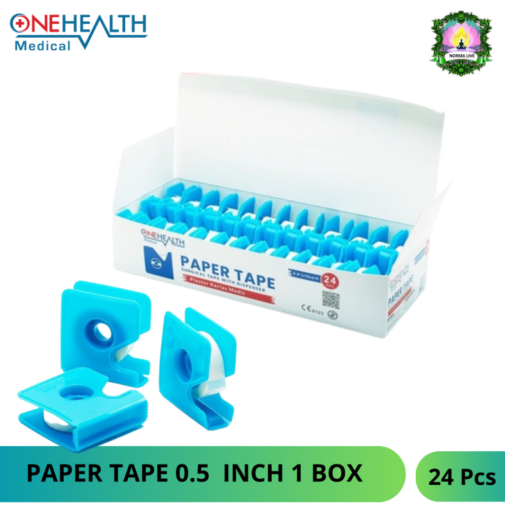 Jual Onehealth Paper Tape Plester Kertas Penutup Luka Plesterin Plaster ...