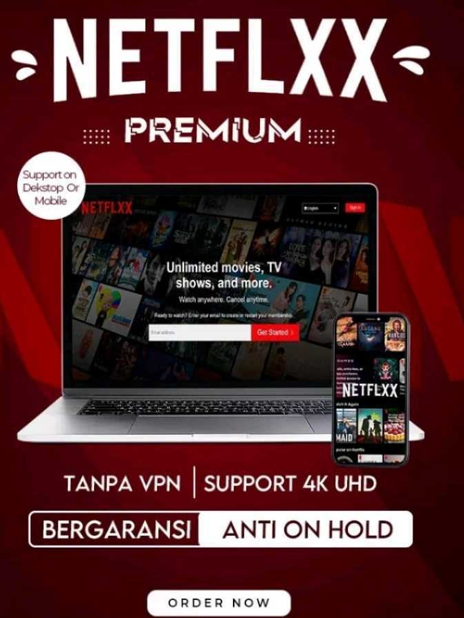 Jual NETFLIXX PREMIUM 4K ULTRA FULL GARANSI 1 BULAN | Shopee Indonesia