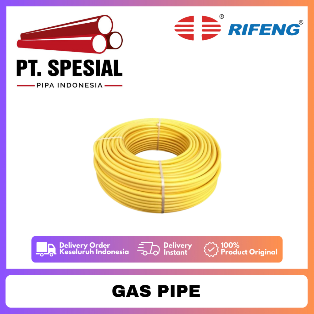 Jual Pipa Gas Rifeng 2025 - 100M / Gas Pipe PEX Multilayer Rifeng - 09 ...