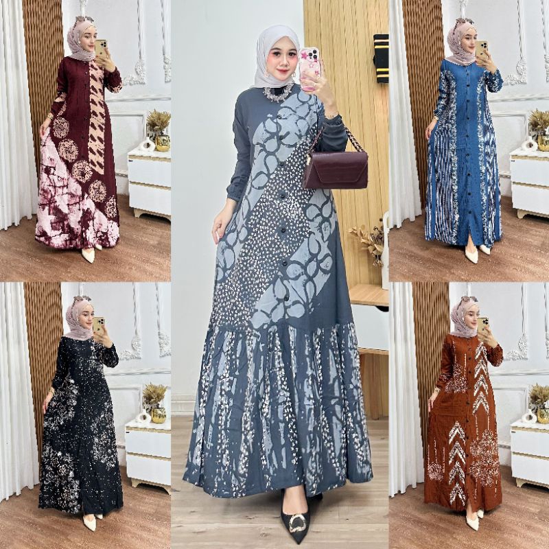 Jual GAMIS TWILL ORI 100% SIZE M L XL XXL JUMBO BUSUI BUMIL | Shopee ...