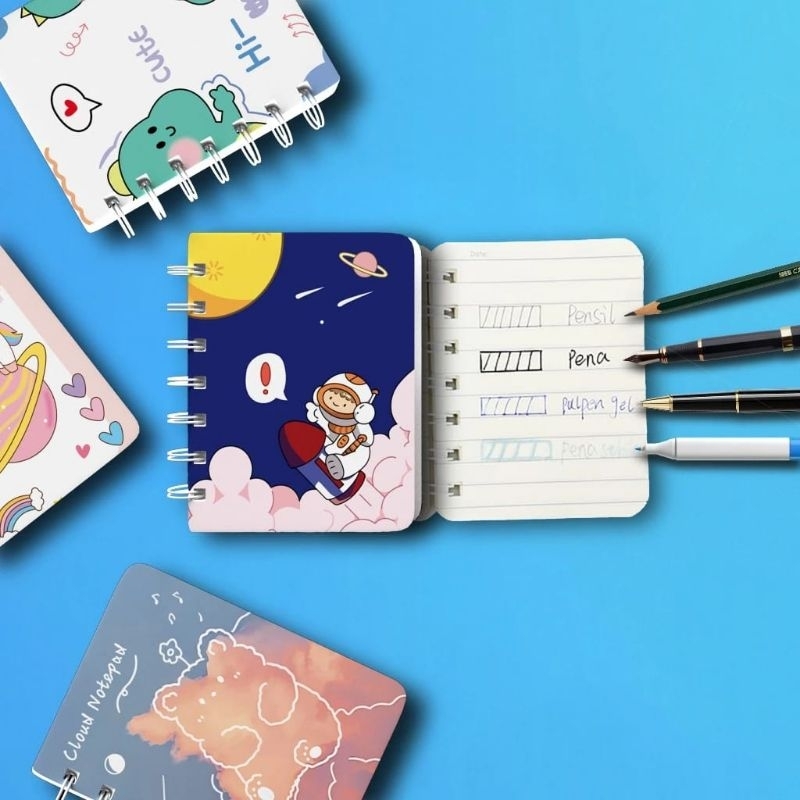 Jual FARIN - Notebook A7 Buku Kecil Catatan Scrapbook Mini Buku Notes ...