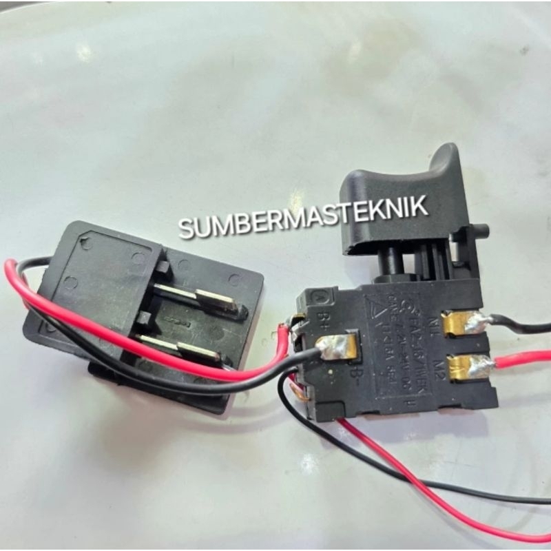 Jual SAKLAR RYU RCD12V SWITCH ONOFF MESIN BOR CORDLESS BATERAI BATTERY ...