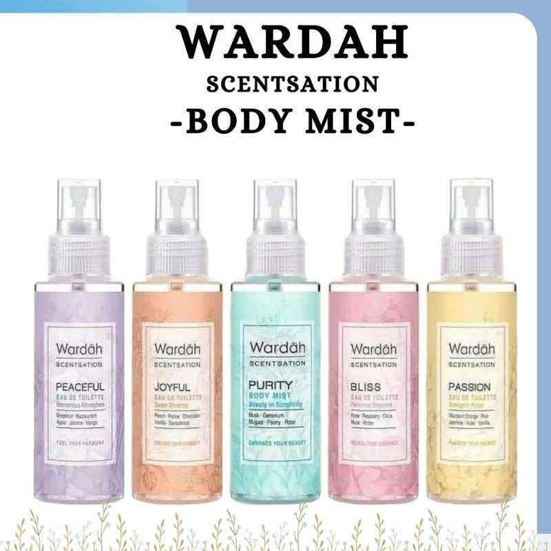 Jual Wardah Scentsation Body Mist 100ml - Cologne Spray Tubuh Parfum ...