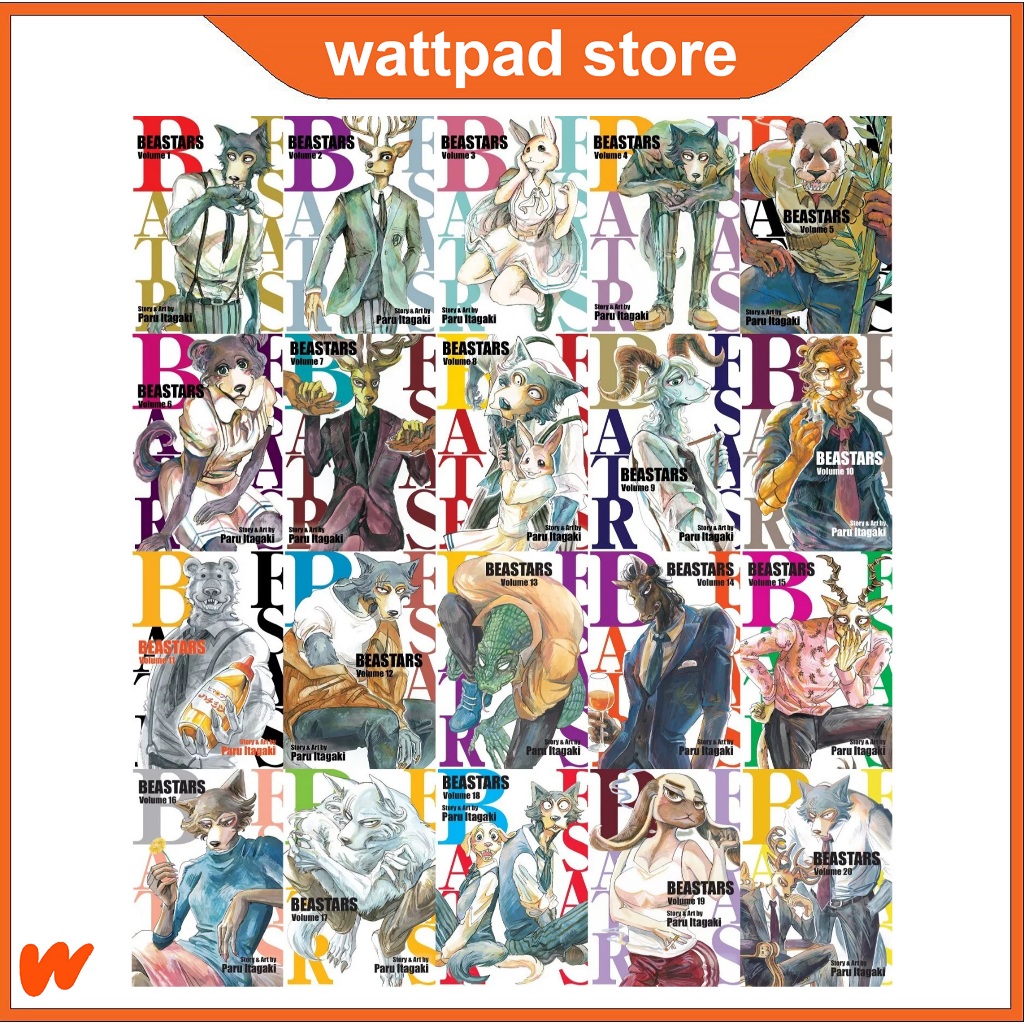 Jual manga BEASTARS, by Paru Itagaki (22 book series) | Shopee Indonesia