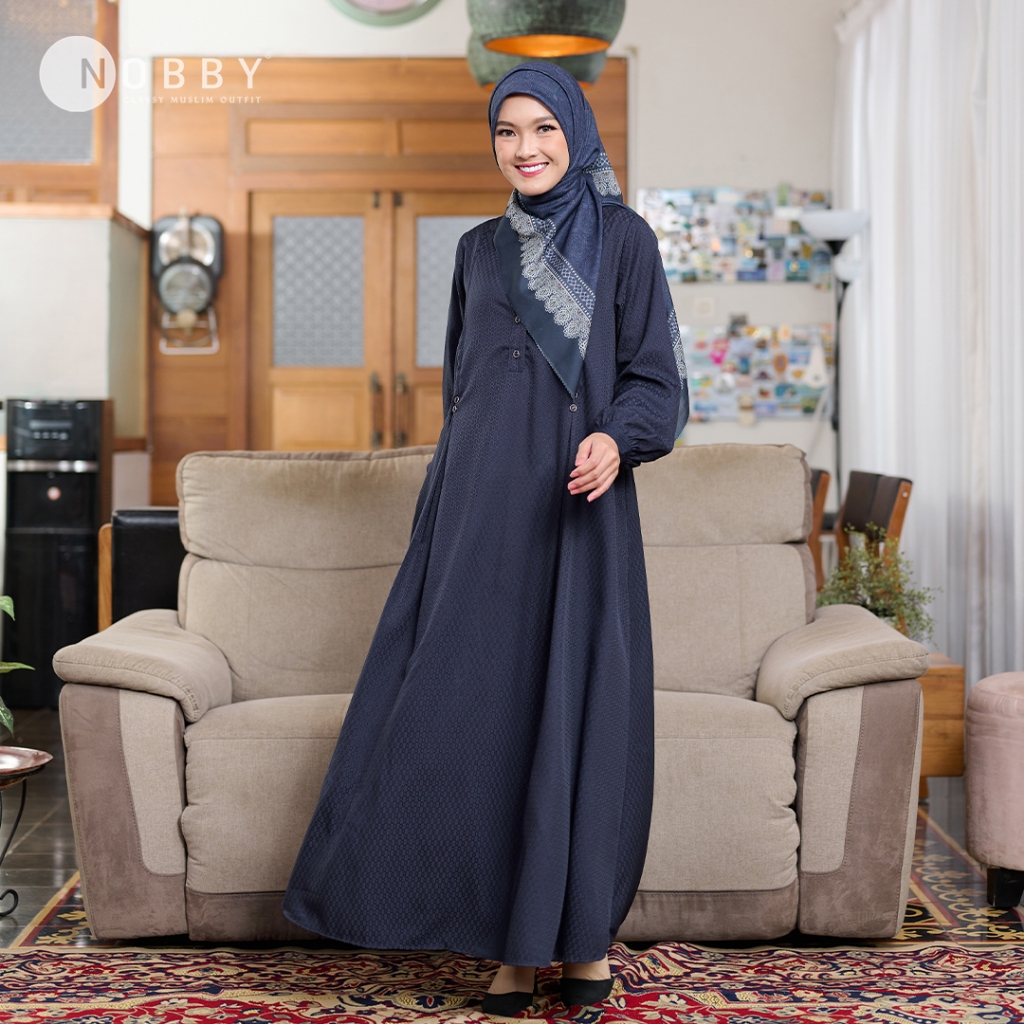 Jual Nobby Nala Dress Bahan Rayon Dobby Busui | Shopee Indonesia
