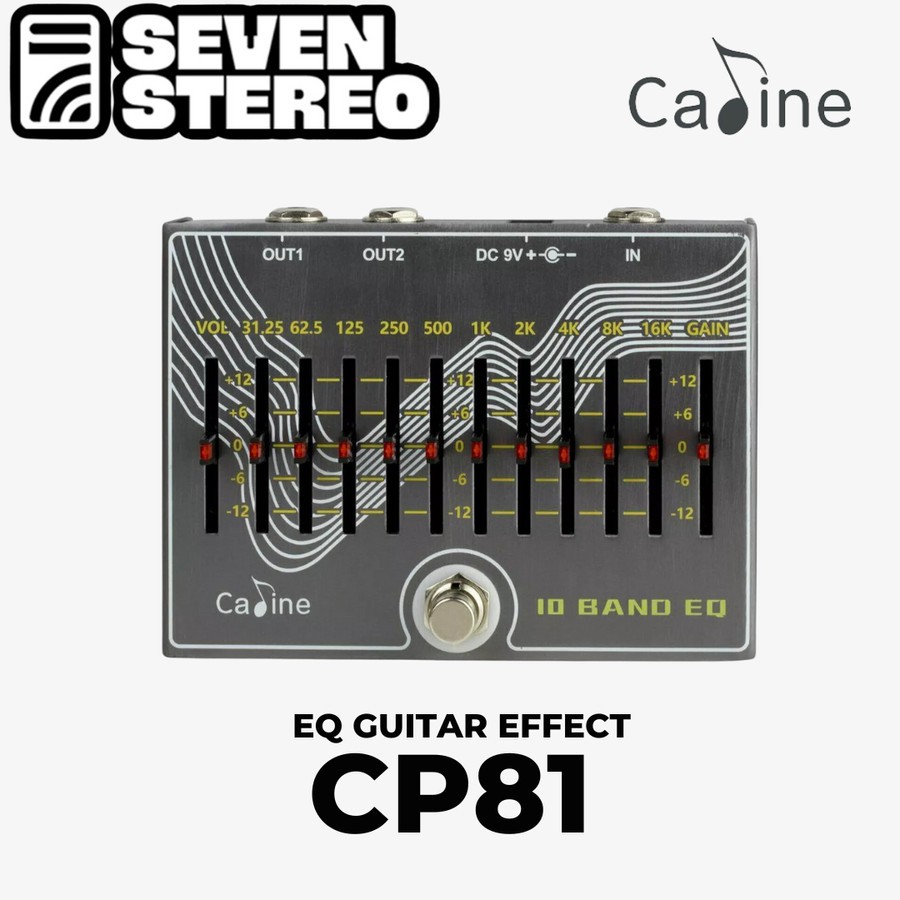 Jual CALINE CP81 CP-81 10 Band EQ Guitar Effect Equalizer | Shopee ...