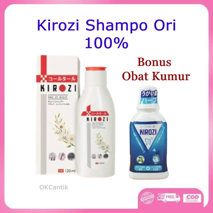 Jual Kirozi Shampoo Anti Ketombe / Dandruff Sampo Gatal Jamur Kulit ...