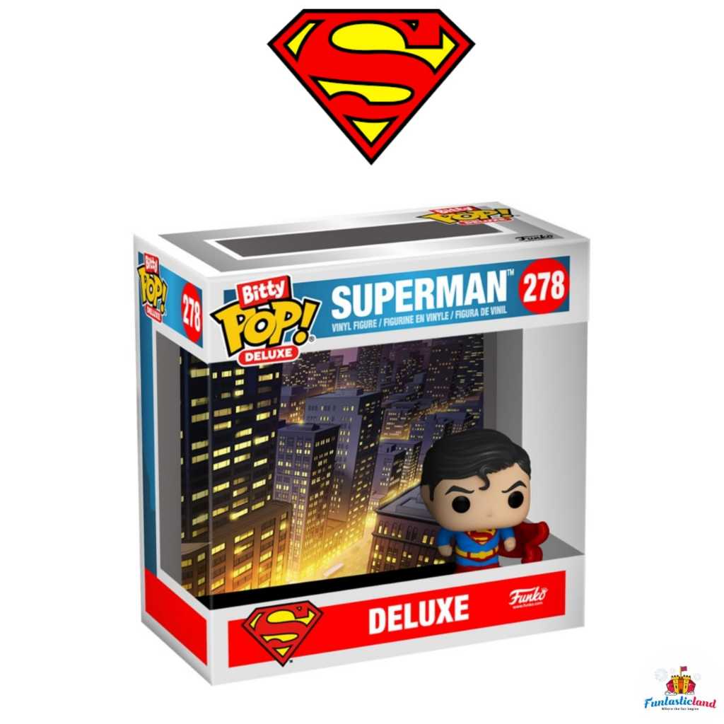 Jual Funko Bitty POP Deluxe! DC Heroes Superman - Superman #278 ...