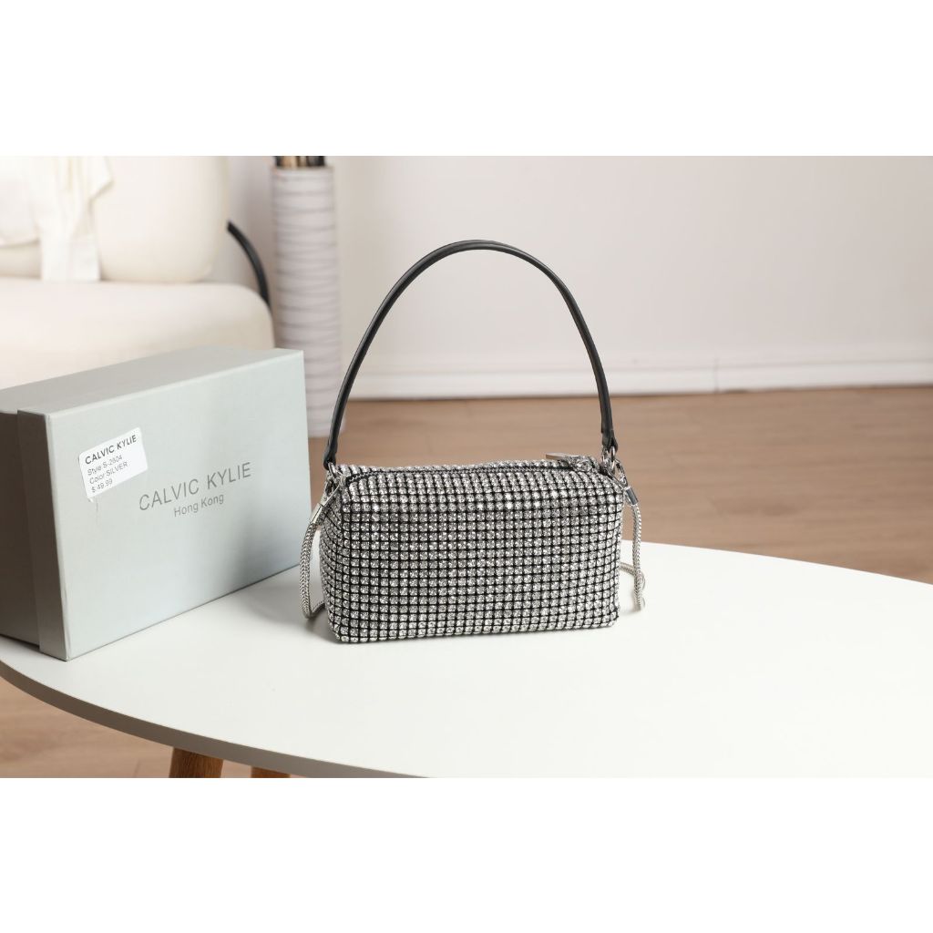 Jual CALVICKYLIE - Tas Selempang Silver/Tas Wanita/Slingbag Women/Women ...