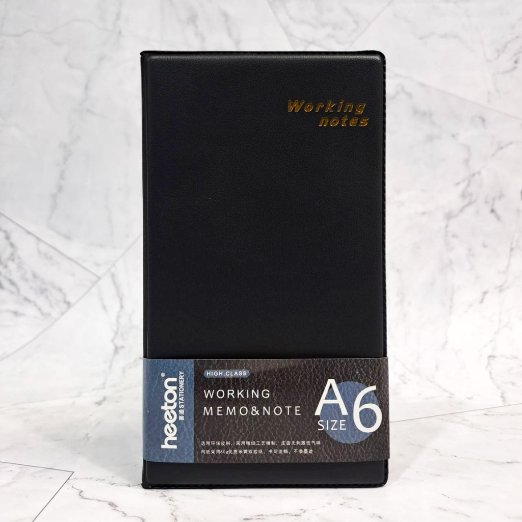 Jual Heeton High Class Working Memo & Note A6 (A48-832) – Buku Catatan ...