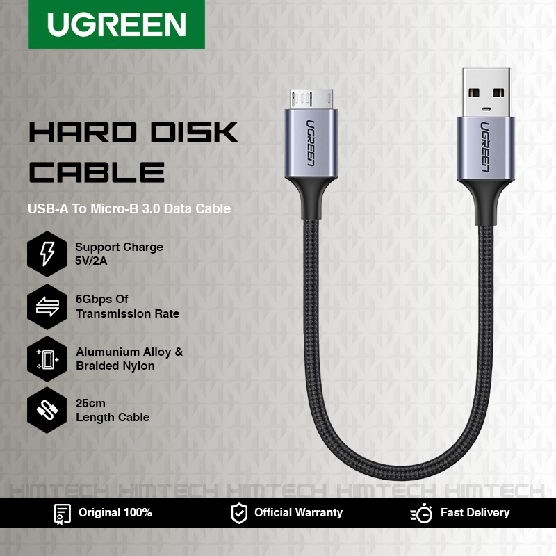 Jual HIMTECH - UGREEN 20117 Kabel Data HDD Harddisk External USB To ...