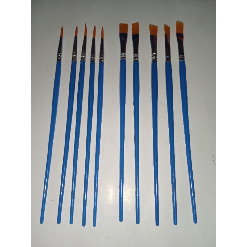 Jual KUAS LUKIS FLAT DAN RUNCING | Shopee Indonesia