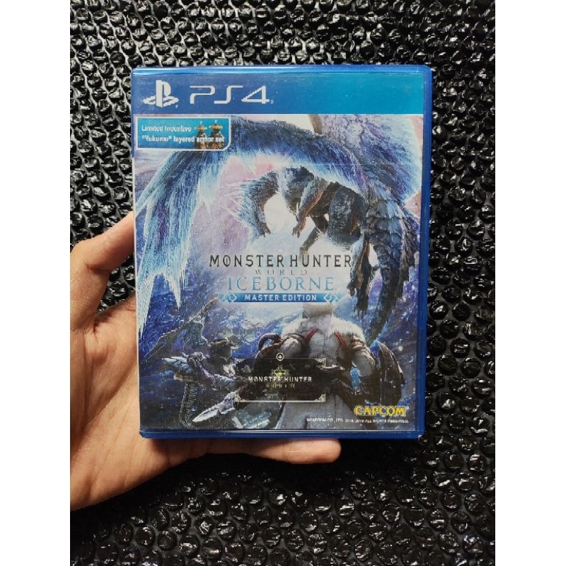 Jual kaset ps4 monster hunter world iceborne | Shopee Indonesia