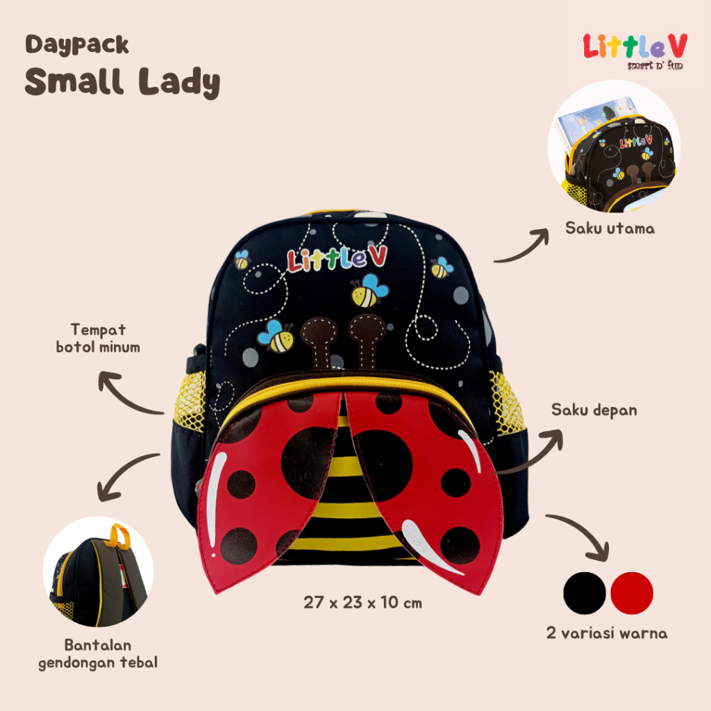 Jual Daypack Small Lady | Ransel Kecil Anak | Shopee Indonesia