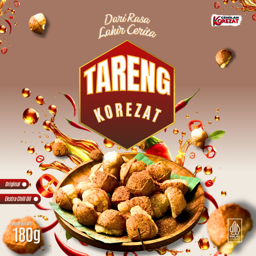 Jual Tareng Tahu Cireng Korezat Khas Garut [Halal Siap Goreng ...