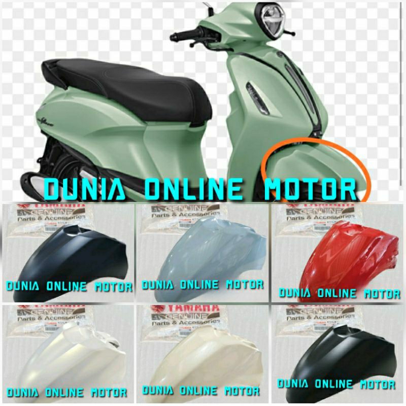 Jual BJM-F1511-00- Fender Front, Spakbor Slebor depan Grand Filano 125 ...