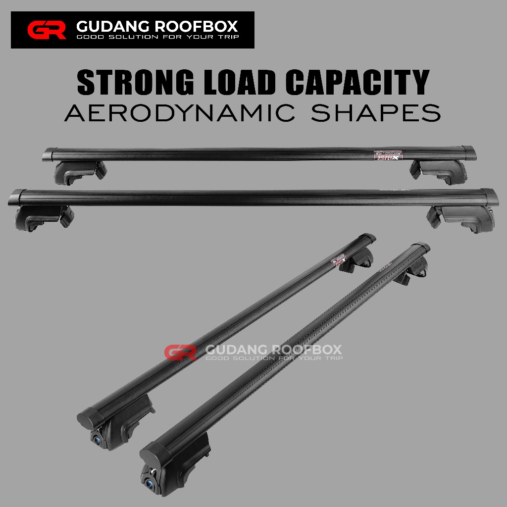 Jual Cross Bar Crossbar Cros bar Roof Rack Breket Roofbox Jepit Roof ...