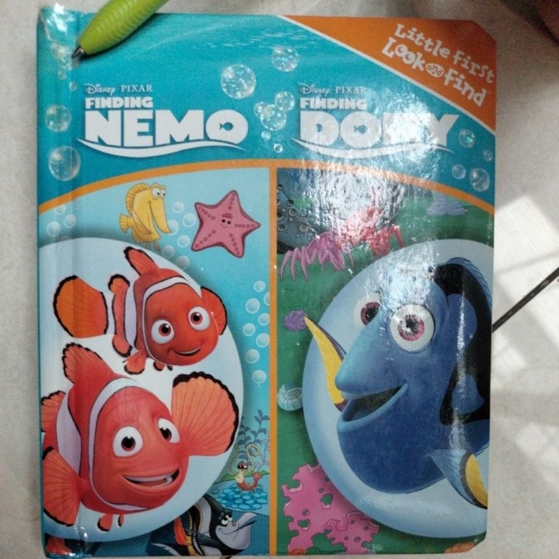 Jual Finding Nemo Dory Story book Disney import Preloved | Shopee Indonesia