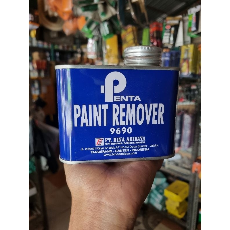 Jual Penta Paint Remover Penghilang Cat Tembok Kayu Besi | Shopee Indonesia