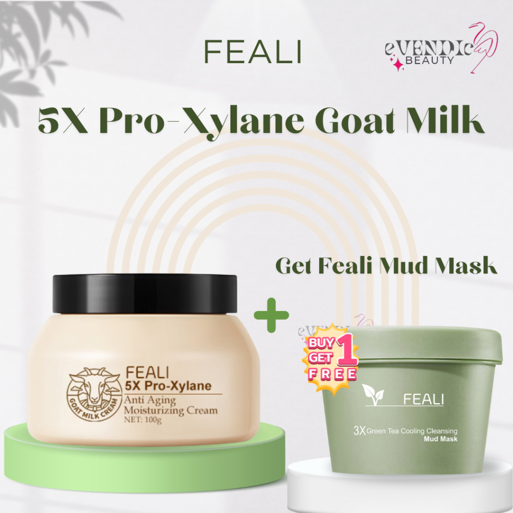 Jual READY FEALI 5X Pro-Xylane Goat Milk Anti-Aging and Moisturizing ...