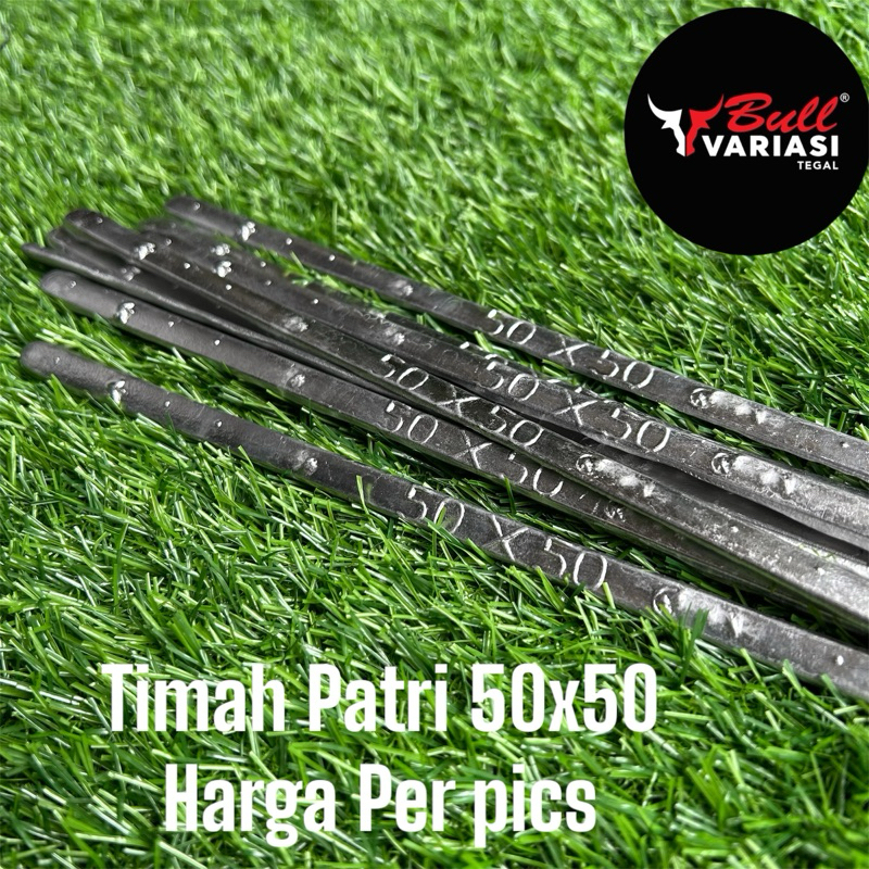 Jual TIMAH PATRI 50X50 / TIMAH SOLDER Satuan (1 pcs) | Shopee Indonesia