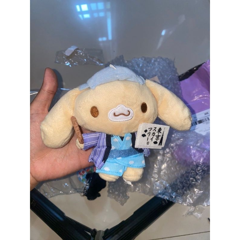 Jual [READY!] Cinnamoroll Cappucino Tokyo Sky Tree Mascot plushie | Shopee Indonesia