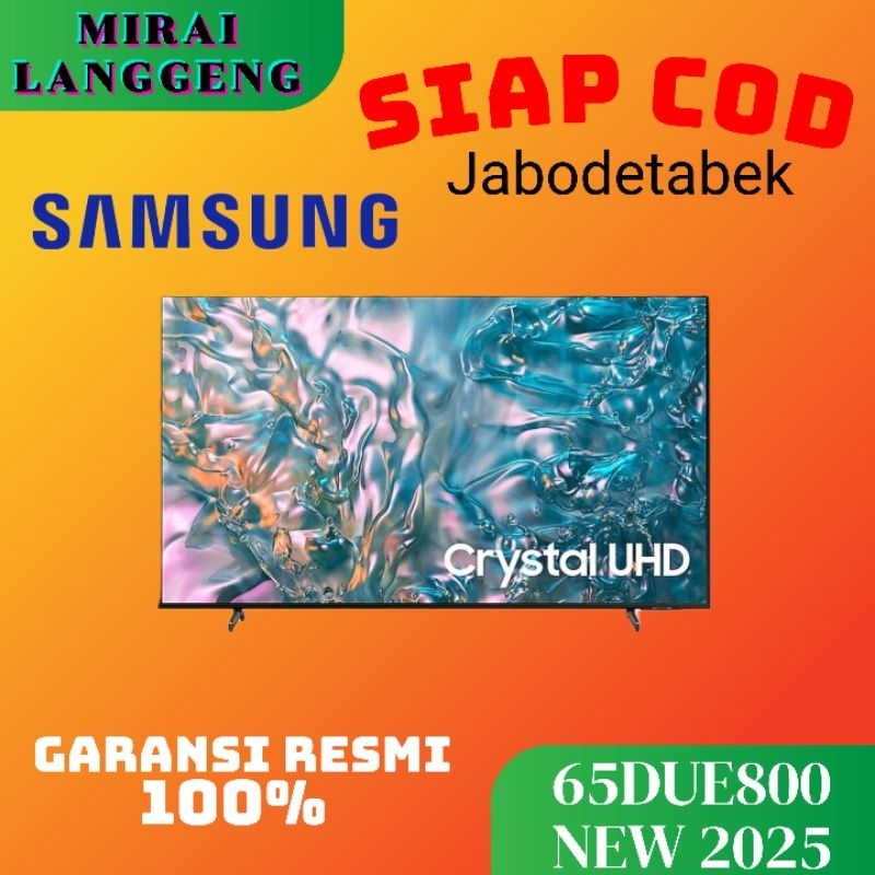 Jual Samsung 65 INCH SMART TV Crystal UHD 4K DUE800 Smart TV-UA65DUE800 65DUE800 | Shopee Indonesia