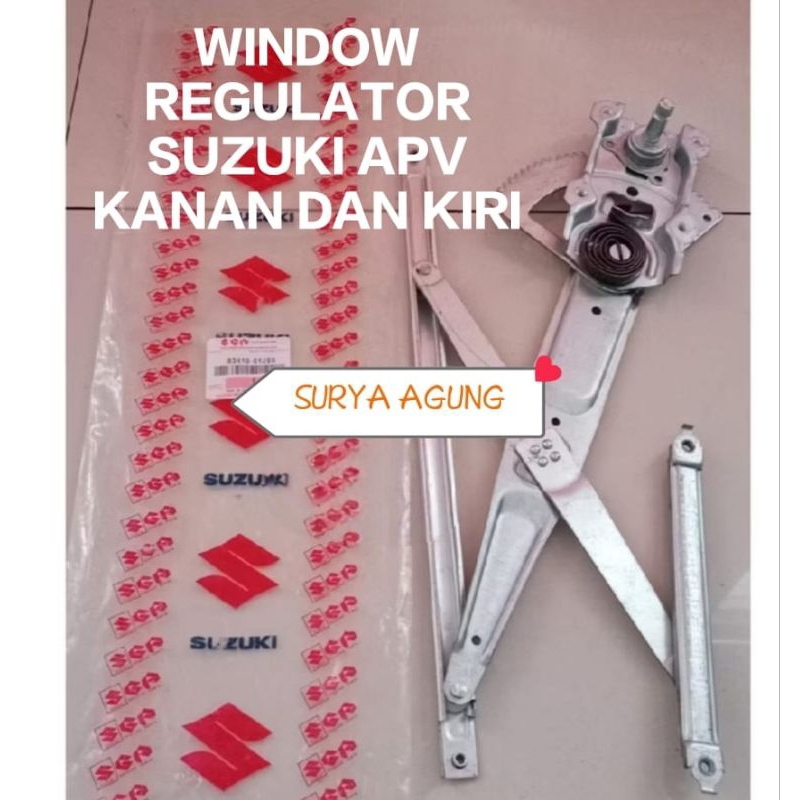 Jual WINDOW REGULATOR / PUTARAN KACA MANUAL KANAN DAN KIRI SUZUKI APV ...