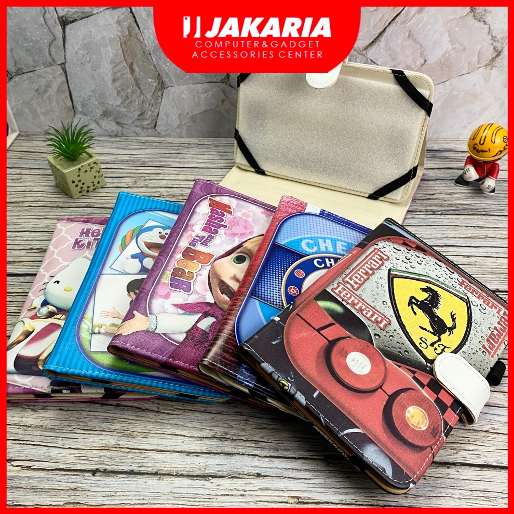 Jual Case Tablet 7 inch Casing Tablet 8 inch Dompet Cover Tablet Motif ...