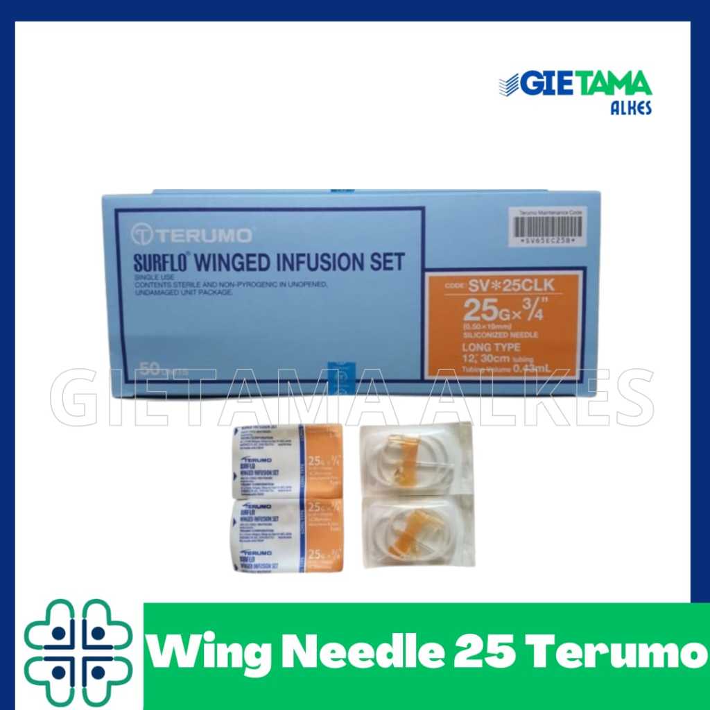 Jual wing needle TERUMO 25G | Shopee Indonesia