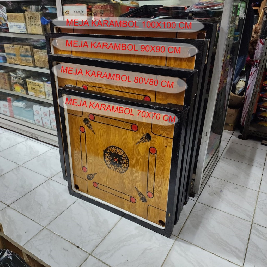 Jual Meja Karambol Ukuran 70x70 , 80X80, 90X90, 100X100 Free BIJI KARAMBOL DAN FREE 1 BOTOL ...