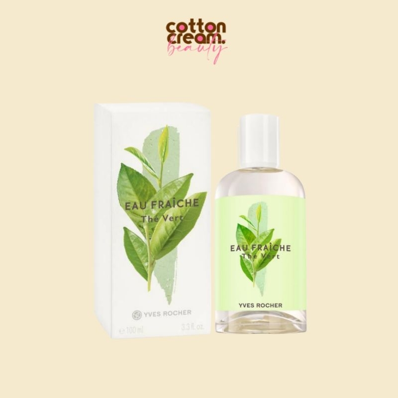 Jual Yves Rocher Eau Fraiche Green Tea / The Vert Eau De Toilette 100 ...