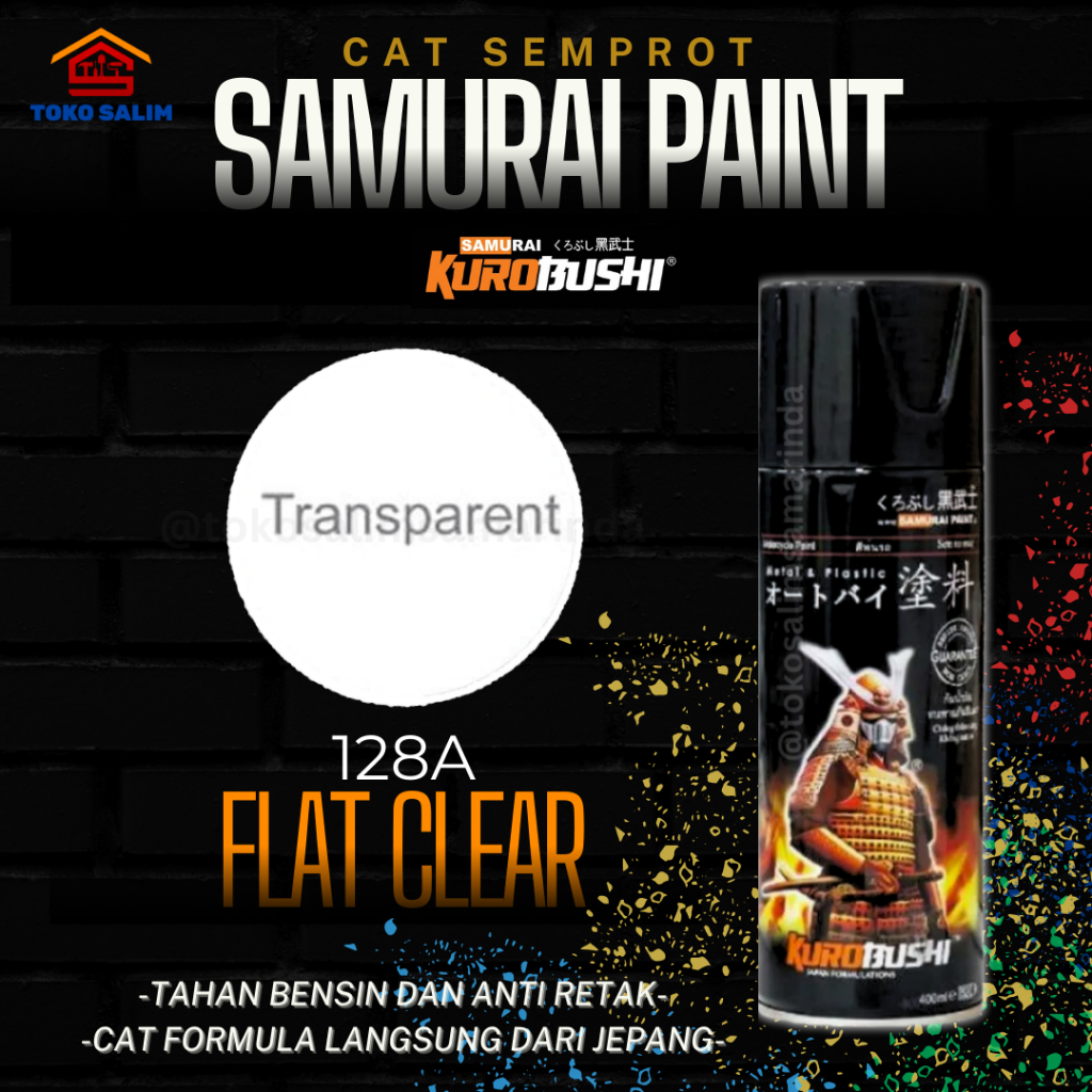Jual Cat Semprot Samuraipaint / Pilox Samurai Paint Standard Colour ...