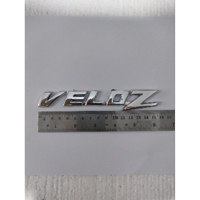 Jual EMBLAM LOGO TULISAN VELOZ MOBIL AVANZA VELOZ | Shopee Indonesia