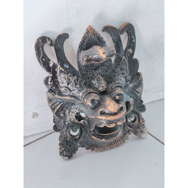 Jual Patung kayu ukir bali vintage barong ukiran lawas pajangan seni ...