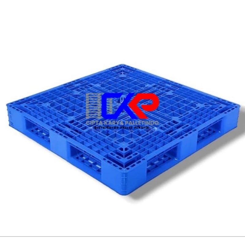 Jual Pallet Plastik NEW 110X110X15CM Biru BARU | Shopee Indonesia
