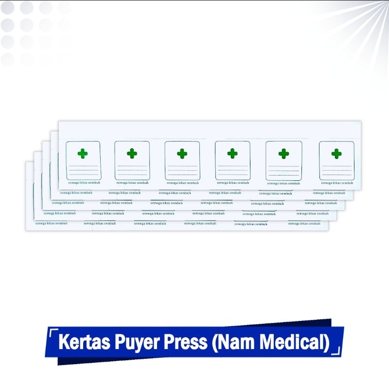 Jual Kertas Puyer Press Logo Medis Nam Medical Kertas Perkamen | Shopee Indonesia