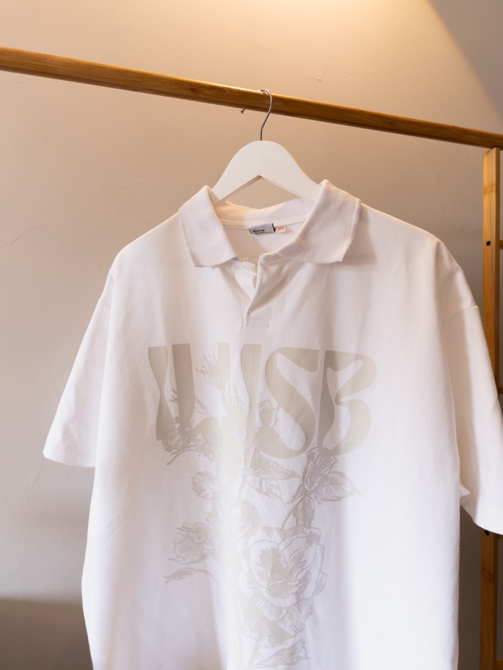 Jual ILYSB V2 Ghost Polo Tee | True White 250 GSM Australia Cotton ...