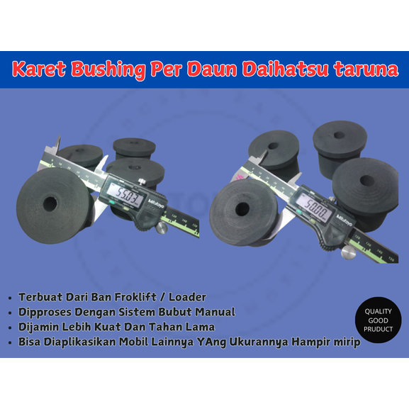 Jual Karet Bushing Per Daun Daihatsu taruna Harga 1 pcs /Biji | Shopee ...