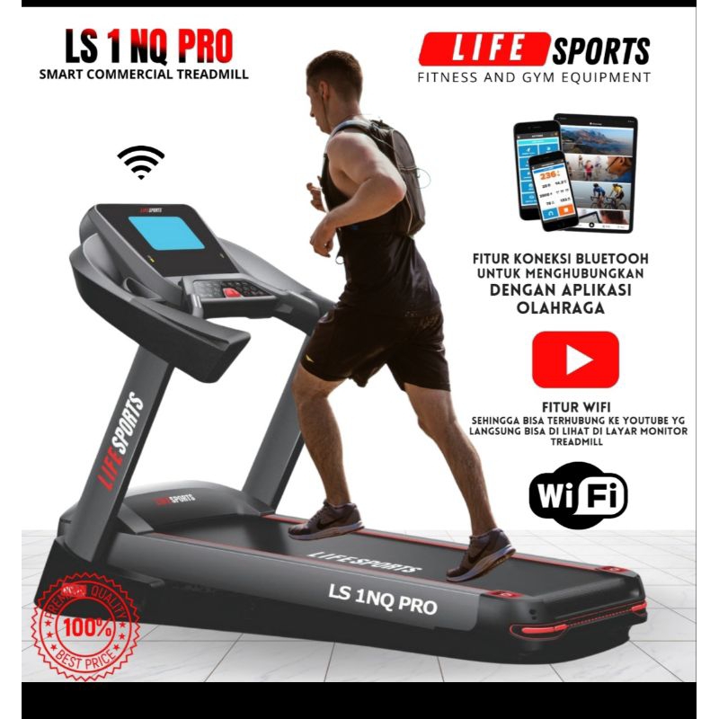 Jual TREADMILL COMMERCIAL LS 1 NQ PRO | Shopee Indonesia